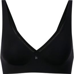 WITT Damen Minimizer-BH ohne B&uuml;gel, schwarz, Gr&ouml;&szlig;e 75F