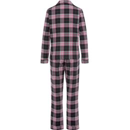 Vivance Dreams by Lascana Damen Pyjama, pink, Gr&ouml;&szlig;e 36