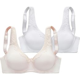Nuance by Lascana Damen Minimizer-BH, puder+wei&szlig;, Gr&ouml;&szlig;e 100B