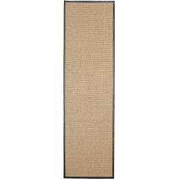 HEINE HOME Witt Sisalteppich, grau, Gr&ouml;&szlig;e 80x270 cm - L&auml;ufer