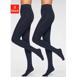 Lavana Damen Thermostrumpfhose, marine, Gr&ouml;&szlig;e M (40/42)