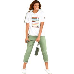 WITT Damen 5-Pocket-Jeans in kn&ouml;chellanger Schnittform, eucalyptus, Gr&ouml;&szlig;e 36