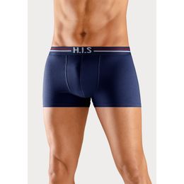 H.I.S. H.I.S Herren Boxer, navy, blau, hellblau, schwarz, weiß, Größe S (4)