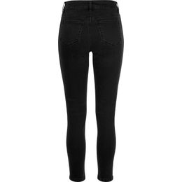 Buffalo Damen High-waist-Jeans, schwarz, Gr&ouml;&szlig;e 44