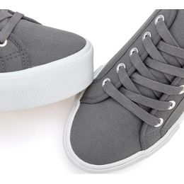 Lascana Damen Sneaker, anthrazit, Gr&ouml;&szlig;e 42