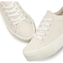 Lascana Damen Sneaker, beige, Gr&ouml;&szlig;e 36