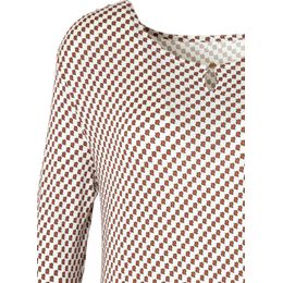 Vivance Damen 3/4-Arm-Shirt, wei&szlig;, Gr&ouml;&szlig;e 36/38