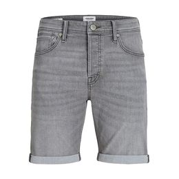 Jack & Jones Jack & Jones Jeans-Shorts "Rick" in Grau - 50% | Gr&ouml;&szlig;e XL | Herren-shorts