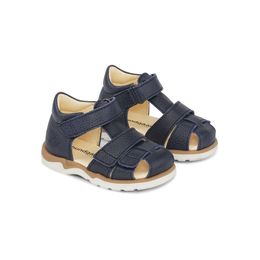Bundgaard Leder-Halbsandalen "Sofus" in Dunkelblau - 58% | Größe 28 | Babysandalen