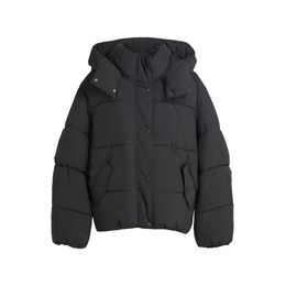 Bershka Winter Jacket female Black size S