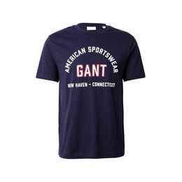 Gant Shirt male Blue size XXXL