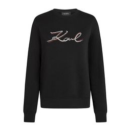 K by KARL LAGERFELD Karl Lagerfeld Sweatshirt female Black size XL