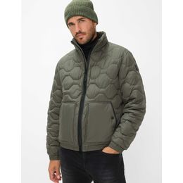 Steppjacke Brax "Style COMO", Herren, Gr. M, olivgr&uuml;n, Web, 98% Polyester, 2% Sonstige Fasern, Jacken Steppjacke