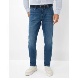 5-Pocket-Jeans Eurex By Brax "Style LUKE", Herren, Gr. 28U, Unterbauchgrößen, blau (dunkelblau), Denim/Jeans, 94% Baumwolle, 4% Elastomultiester, 2% Elasthan, Jeans