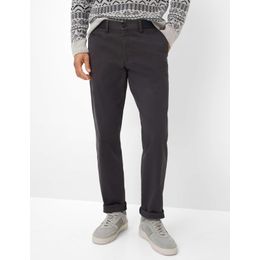 Chinohose Eurex By Brax "Style TORGE", Herren, Gr. 26U, Unterbauchgr&ouml;&szlig;en, dunkelgrau, Web, 97% Baumwolle, 3% Elasthan, Hosen Chinohose