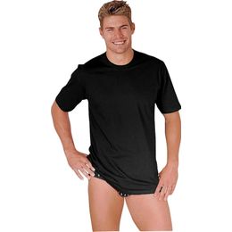 Schiesser Herren Shirt schwarz, Größe 9