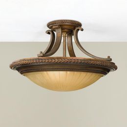 Elstead Lighting Kelham Hall Deckenleuchte, E27 mit Abh&auml;ngung, FE-KELHAM-HALL-SF,
