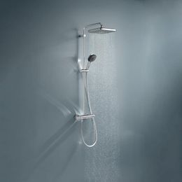 Grohe Vitalio Comfort Aufputz-Duschsystem mit Thermostat, 26697001,
