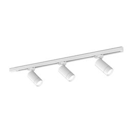 MOLTO LUCE Moove 230 V 3-Phasen Schienensystem Komplettset inkl. 3 x Moove Strahler, GU10, 55-00001,