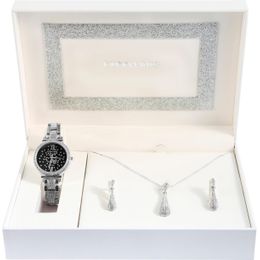 CR&Eacute;ATION L Damen Schmuck-Set silberfarben Gr&ouml;&szlig;e 0