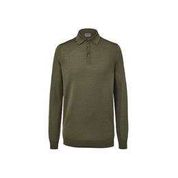 Tchibo - Merino-Pullover mit Polokragen - Herren - Gr. M - olivgrün