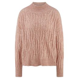 Peter Hahn - Pullover, orange, Gr. 42 / M - Wolle
