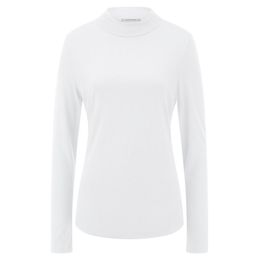 Peter Hahn - Shirt mit Stehkragen, weiss, Gr. 46 / L