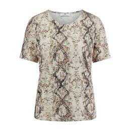 Peter Hahn - Rundhals-Shirt, beige, Gr. 38 / S