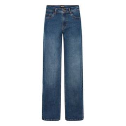 oxmo Straight-Jeans ' OXHELLE STRAIGHT JEANS ' Damen Gr&ouml;&szlig;e 29 indigo