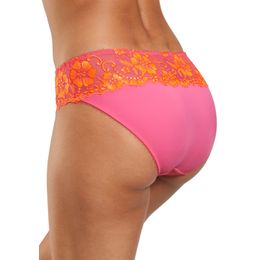 Lascana Damen Bikinislip, pink-orange, Gr&ouml;&szlig;e 52/54