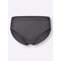 w&auml;schepur w&auml;schepur Damen Slip mit elastischen Abschl&uuml;ssen, anthrazit, Gr&ouml;&szlig;e 42