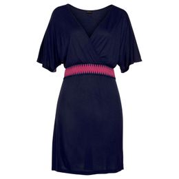 Lascana Damen Jerseykleid, marine, Gr&ouml;&szlig;e 44