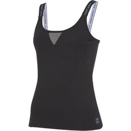 active by Lascana LASCANA ACTIVE Damen Funktionsshirt, schwarz, Gr&ouml;&szlig;e S (36/38)