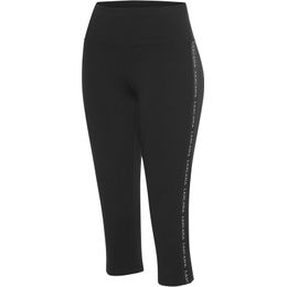 active by Lascana LASCANA ACTIVE Damen Caprileggings, schwarz, Gr&ouml;&szlig;e XS (32/34)