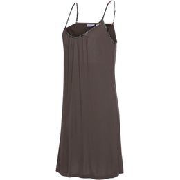Lascana Damen Neglig&eacute;, braun-gemustert, Gr&ouml;&szlig;e 36/38