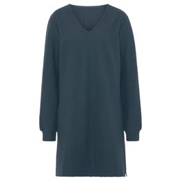 s.Oliver Damen Sweatkleid, petrol, Gr&ouml;&szlig;e 48/50