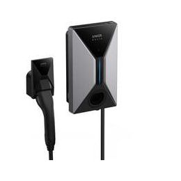 Anker SOLIX V1 Wallbox 22KW, 32A 3-phasig schwarz/grau, mit 5 Meter Kabel