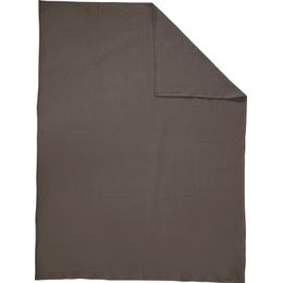 Biederlack unisex Wohndecke braun, Größe 150x200 cm