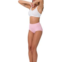Damen Taillenslip mit Baumwollzwickel malve-ros&eacute;, Gr&ouml;&szlig;e 56/58