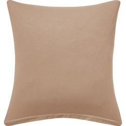 Estella unisex Kissenbez&uuml;ge caramel, Gr&ouml;&szlig;e 15x40 cm - Nackenrollenbezug