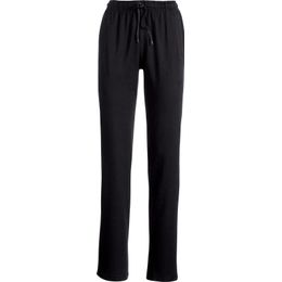 Damen Freizeithose mit seitlichen Taschen. schwarz + marine Gr&ouml;&szlig;e 36/38