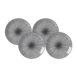 Ritzenhoff & Breker Ritzenhoff & Breker Dessertteller Takeo Stripes ø 21,5 cm 4er Set