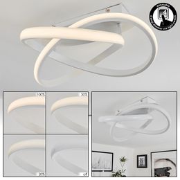 hofstein Cochato Deckenleuchte LED Wei&szlig;, 1-flammig