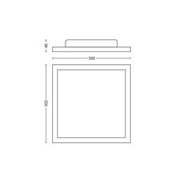 Philips Hue White Amb. Aurelle Deckenpanel LED Wei&szlig;, 1-flammig