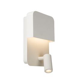 Lucide BOXER Wandleuchte LED Weiß, 2-flammig