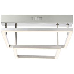BRILLIANT LEUCHTEN Brilliant Living Tunar Deckenleuchte LED Nickel-Matt, 1-flammig