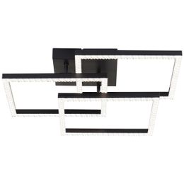 BRILLIANT LEUCHTEN Brilliant Ranni Deckenleuchte LED Schwarz, 1-flammig