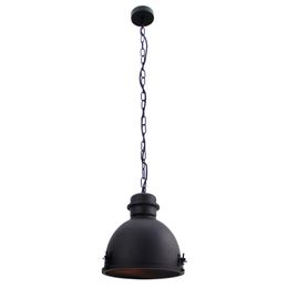 BRILLIANT LEUCHTEN Brilliant Kiki Pendelleuchte Schwarz, 1-flammig