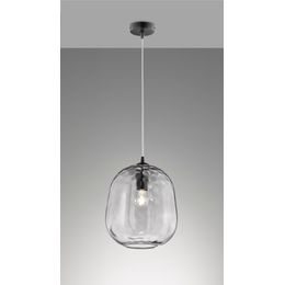 Fischer & Honsel Bretagne Pendelleuchte Schwarz, 1-flammig