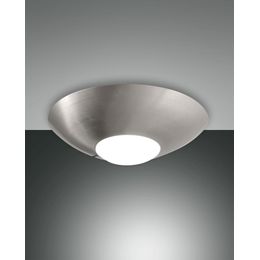 Fabas Luce Lizzy Deckenleuchte LED Nickel-Matt, 1-flammig